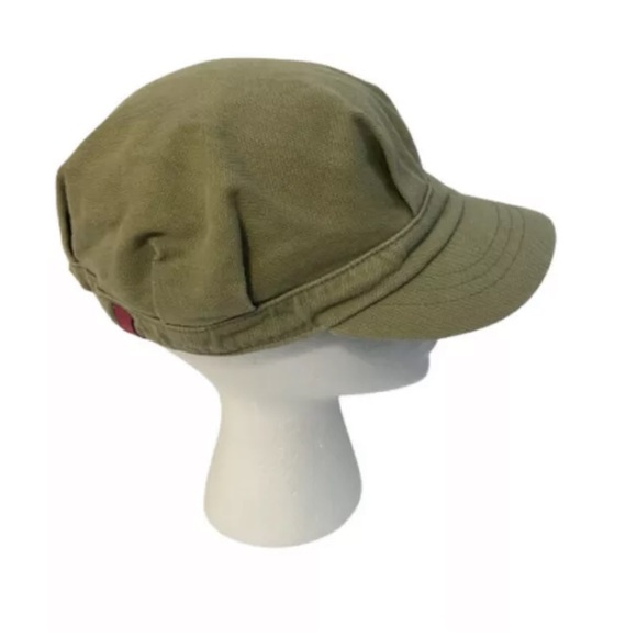 REI | Accessories | Rei Hat Tan Canvas Floral Cap Short Bill Girlsyouth ...